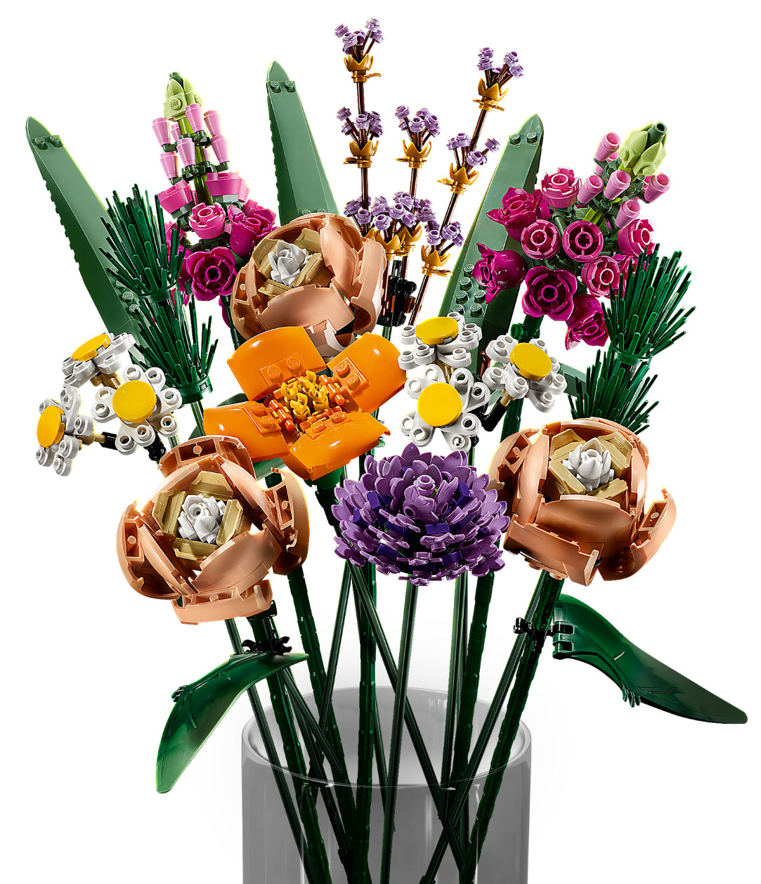 Brickfinder Lego flower bouquet 10280 04