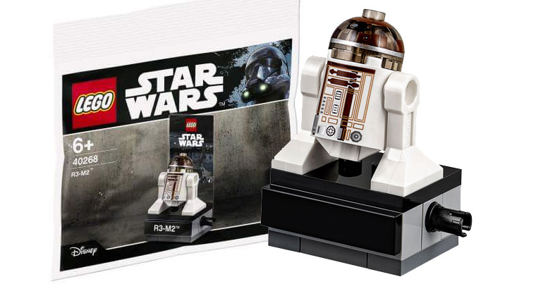 Brickfinder - LEGO Star Wars R3-M2 (40268) Official Photos