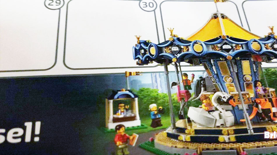 Brickfinder - LEGO Creator Expert Fairground Carousel First Look!