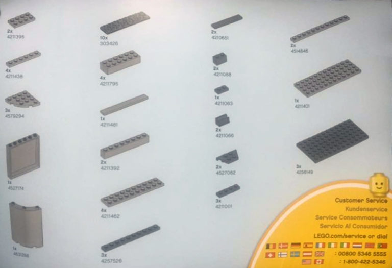 Brickfinder - LEGO Detention Block Rescue Instructions and Parts List