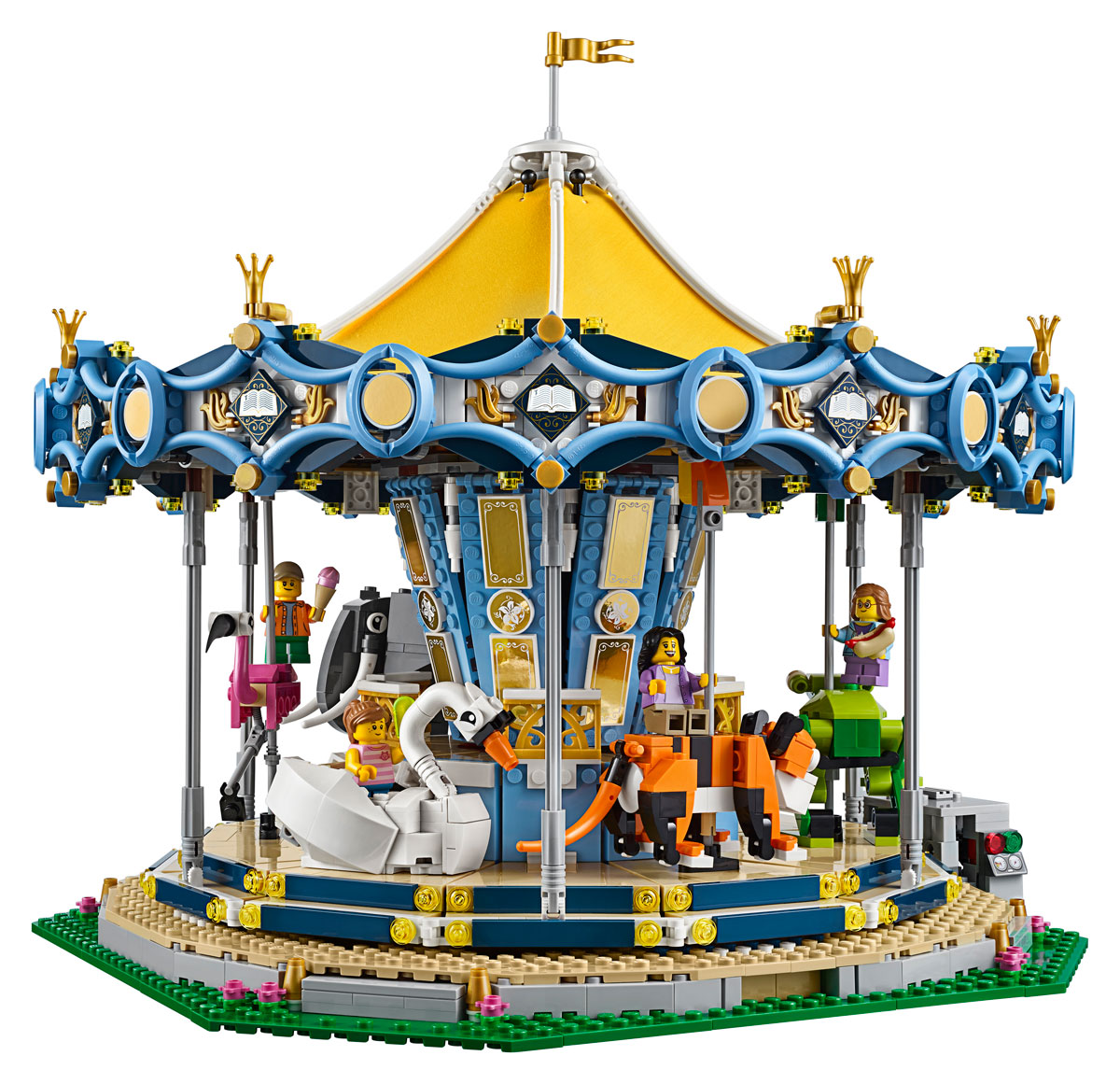 Brickfinder - LEGO Creator Expert Carousel (10257) Official Images