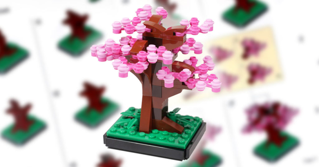 Brickfinder - LEGO Sakura Tree Instructions!
