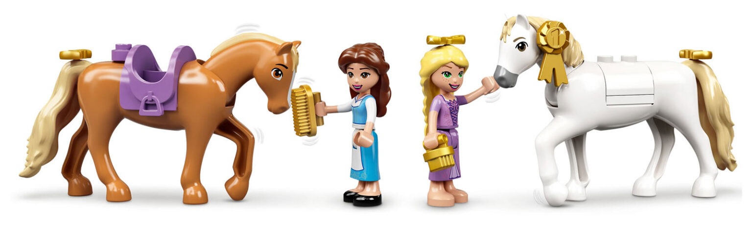 Brickfinder - lego-disney-belle-rapunzel-royal-stables-43195-04