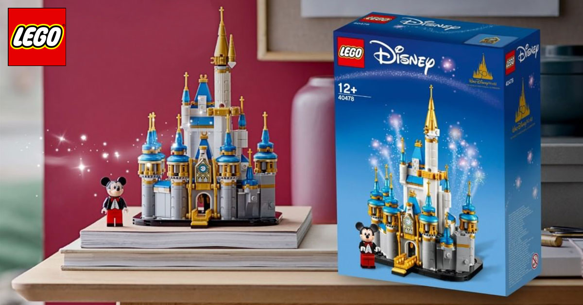Brickfinder - LEGO Mini Disney Castle 40478 Officially Revealed!