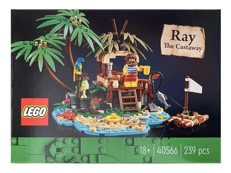 Brickfinder - LEGO Ray the Castaway 40566 Set First Look!