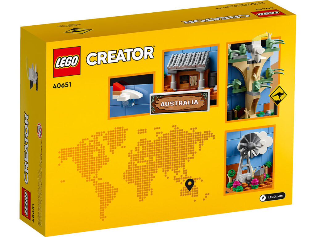 Brickfinder - LEGO Australia Postcard 40651 Revealed